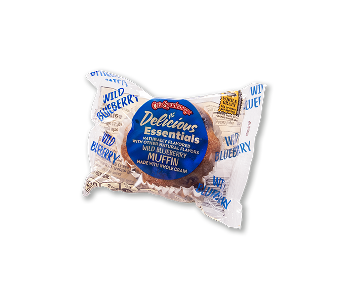Delicious Essentials 2 oz. Whole Grain Blueberry Muffins | Otis Spunkmeyer