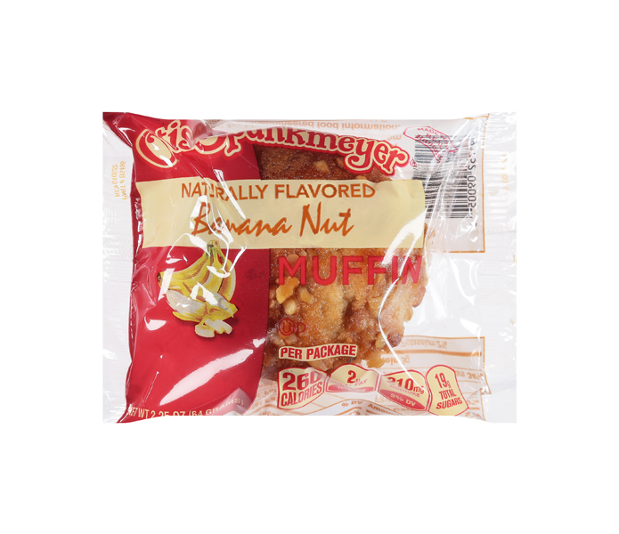 Individually Wrapped 2.25 oz Banana Nut Muffins | Otis Spunkmeyer