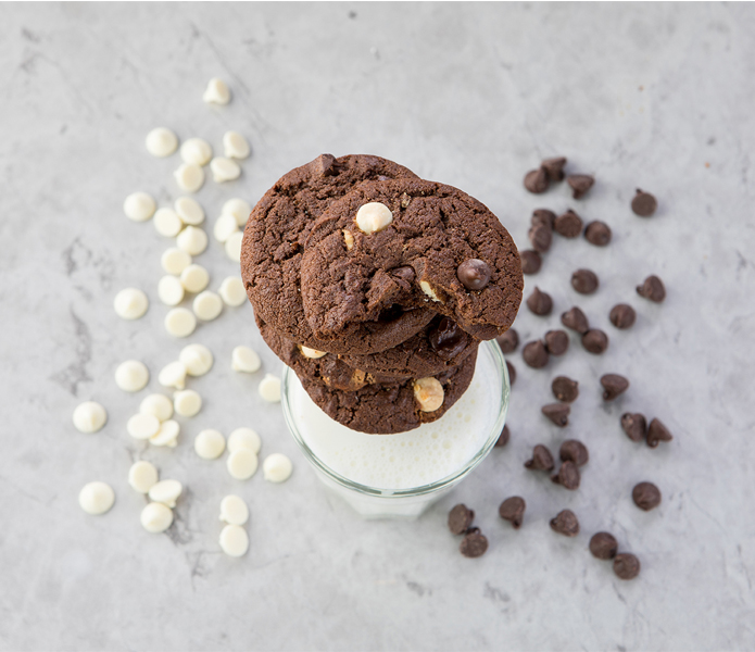 Value Zone 1 oz Double Chocolate Chip Cookies | Otis Spunkmeyer